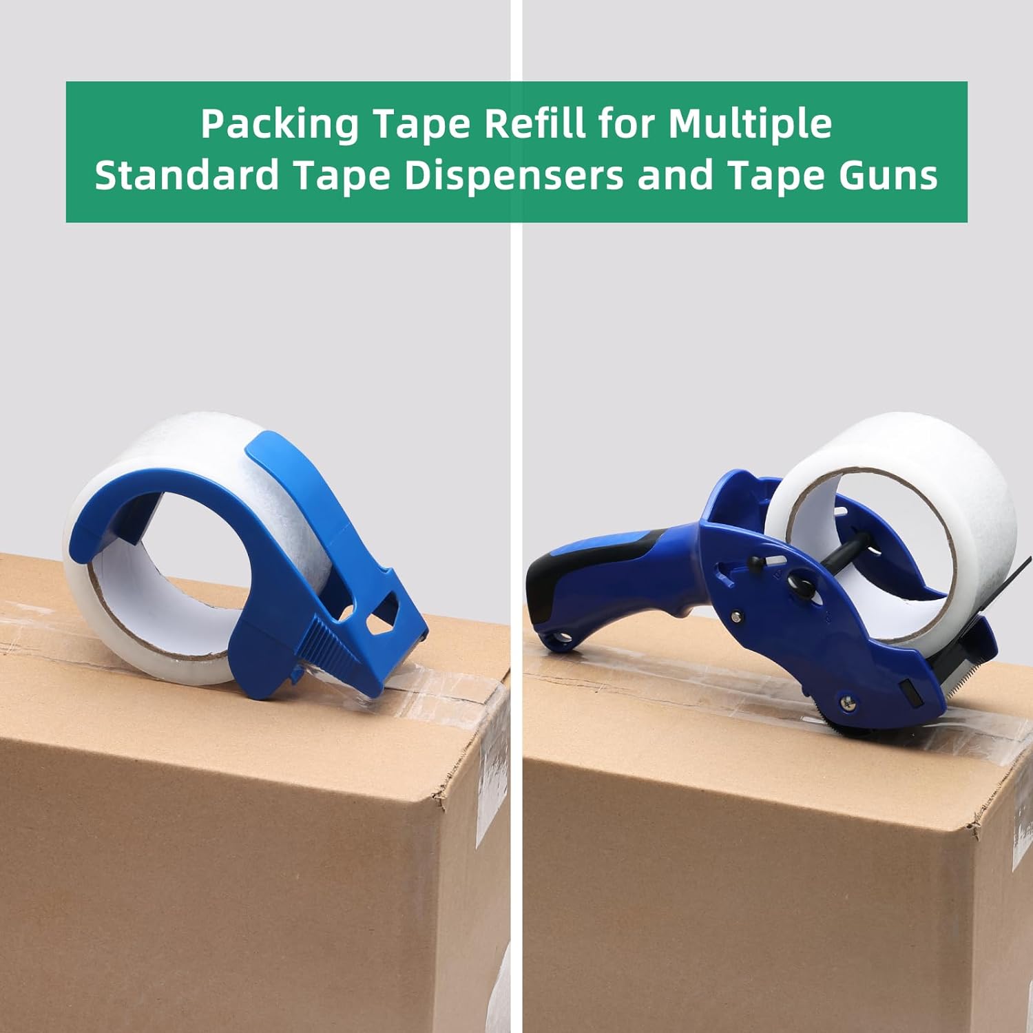 1 Roll Heavy Packaging Tape, Transparent Tape 110 Yards, Transparent ...