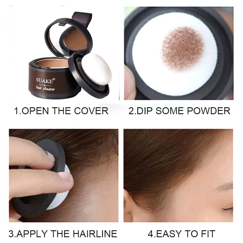 【BUY 1 TAKE 1】SUAKE Hairline Shading Powder Filling Hairline Forehead ...