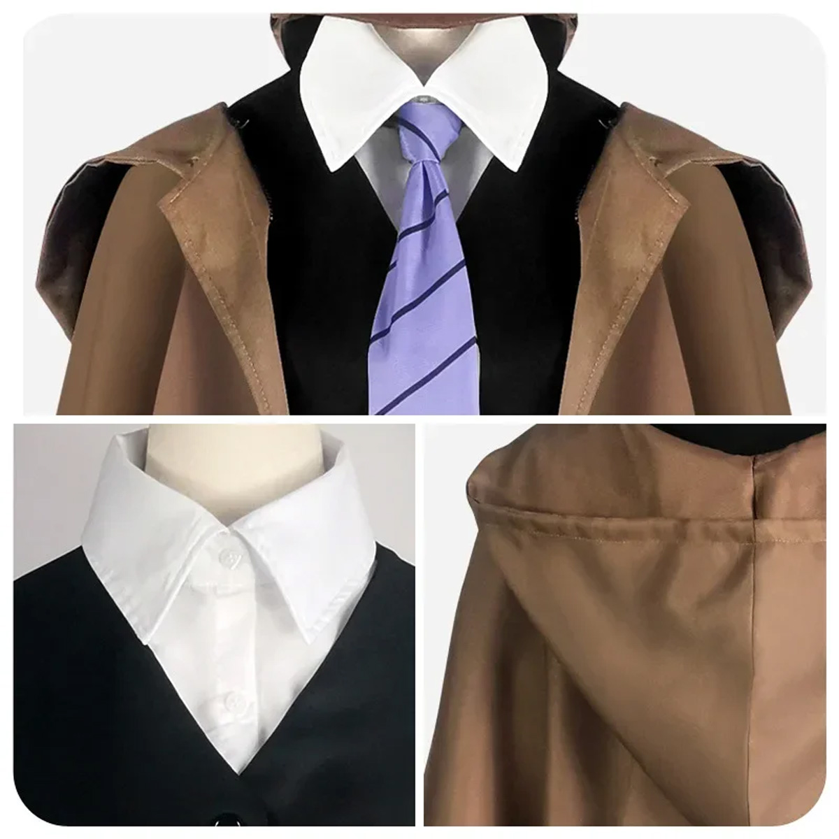 Anime Bungo Stray Dogs Edogawa Ranpo cosplay Costume Detective Uniform ...
