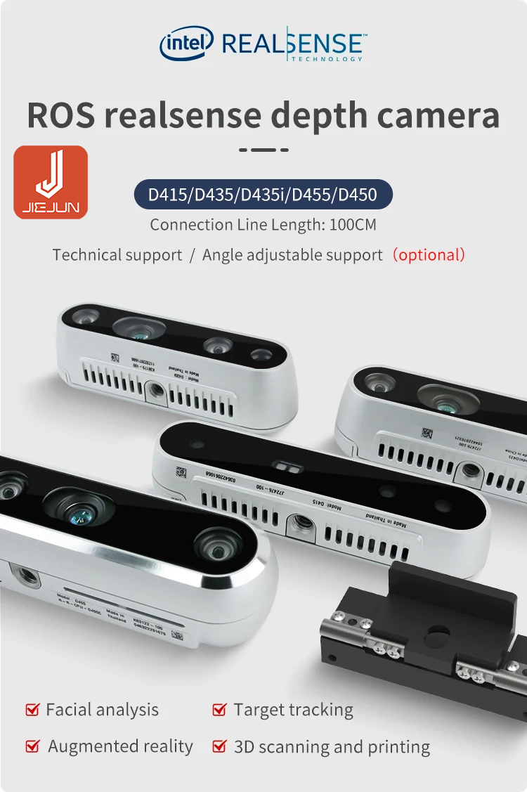 RealSense Depth Camera D435i D455 D435 D415 Can be Used to ROS Robotics ...