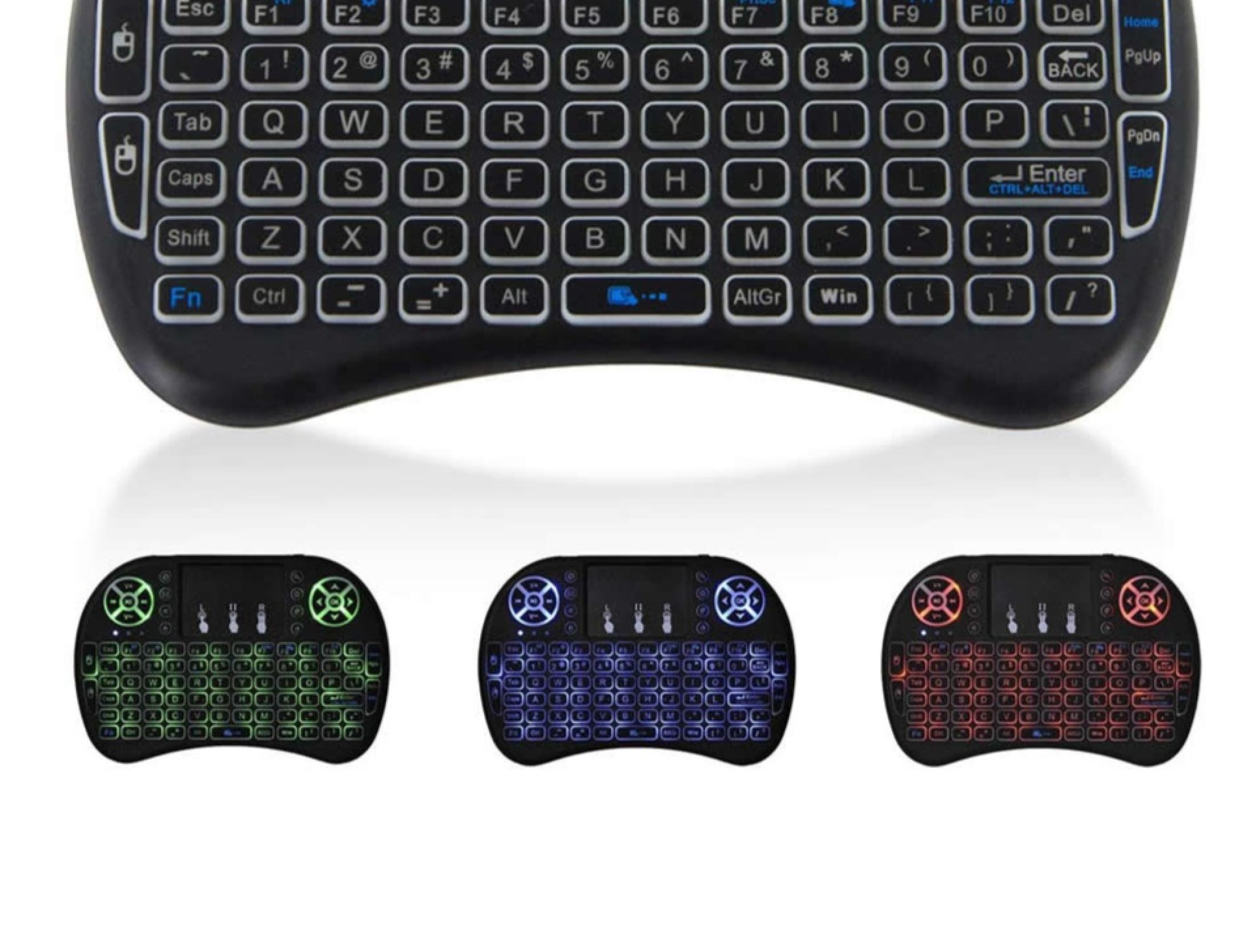 I8 Mini 2.4Ghz Wireless Touchpad Keyboard For Android TV Box Xbox Smart ...