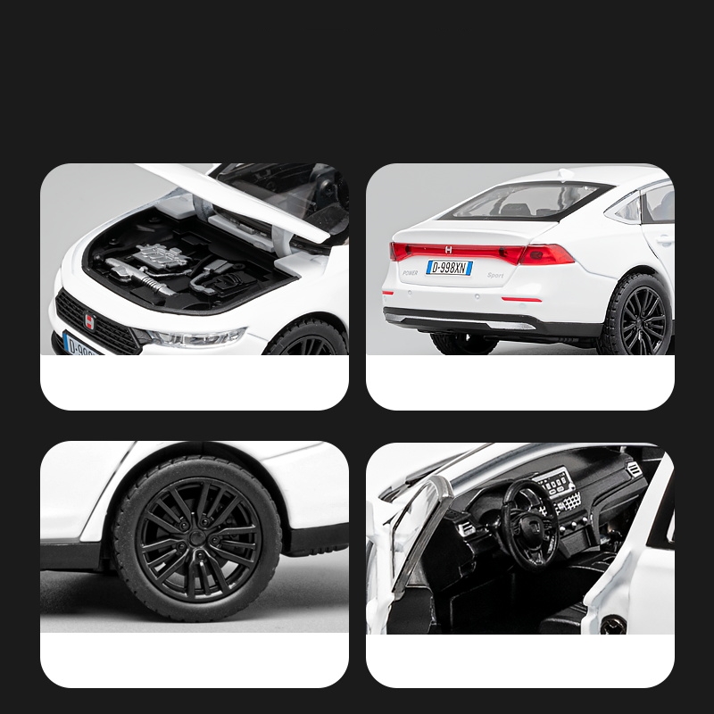 Diecast car 1:32 toy Car Styling Honda Accord Gen11 Models Alloy ...