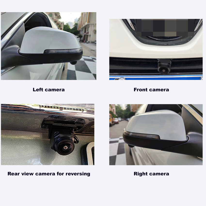 Local delivery 360 Car Camera Panoramic Surround View 1080P AHD Right ...