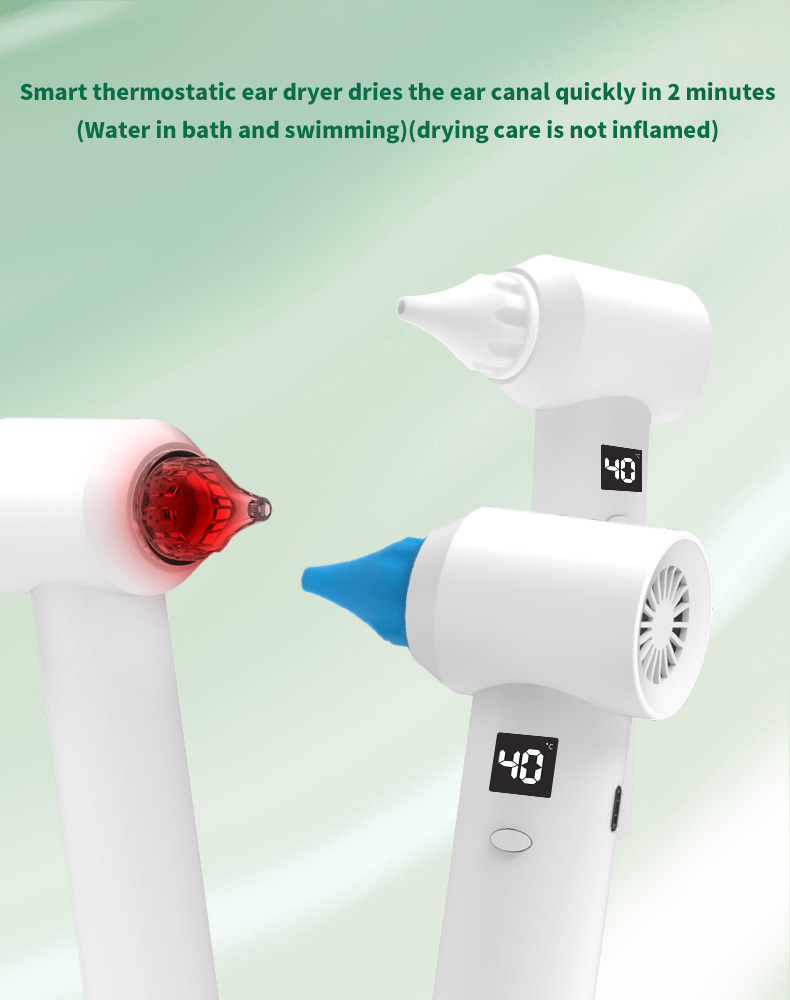 Ear Dryer Smart Thermostat Low Noise Ear Care Device Prevents Bacterial ...