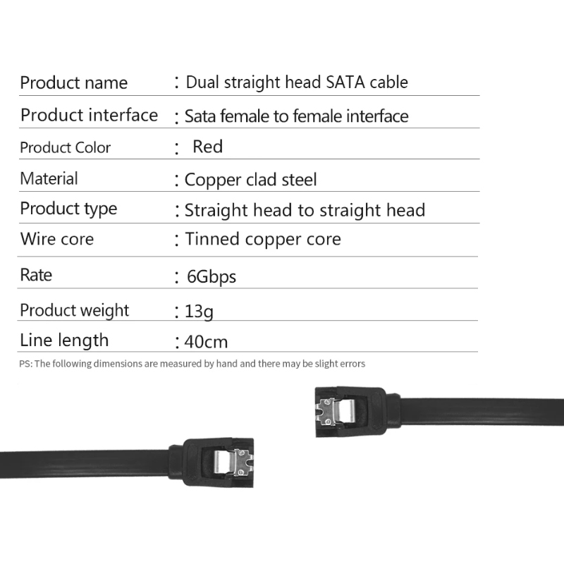 New SATA 3.0 III data cable, 6Gbps, suitable for HDD and SSD SATA ...