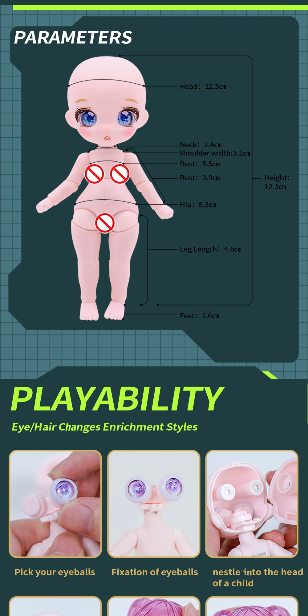 DBS MAYTREE Trendy Play Series ob11 bjd (Open box or blind box) collectible toys gift | Shopee ...