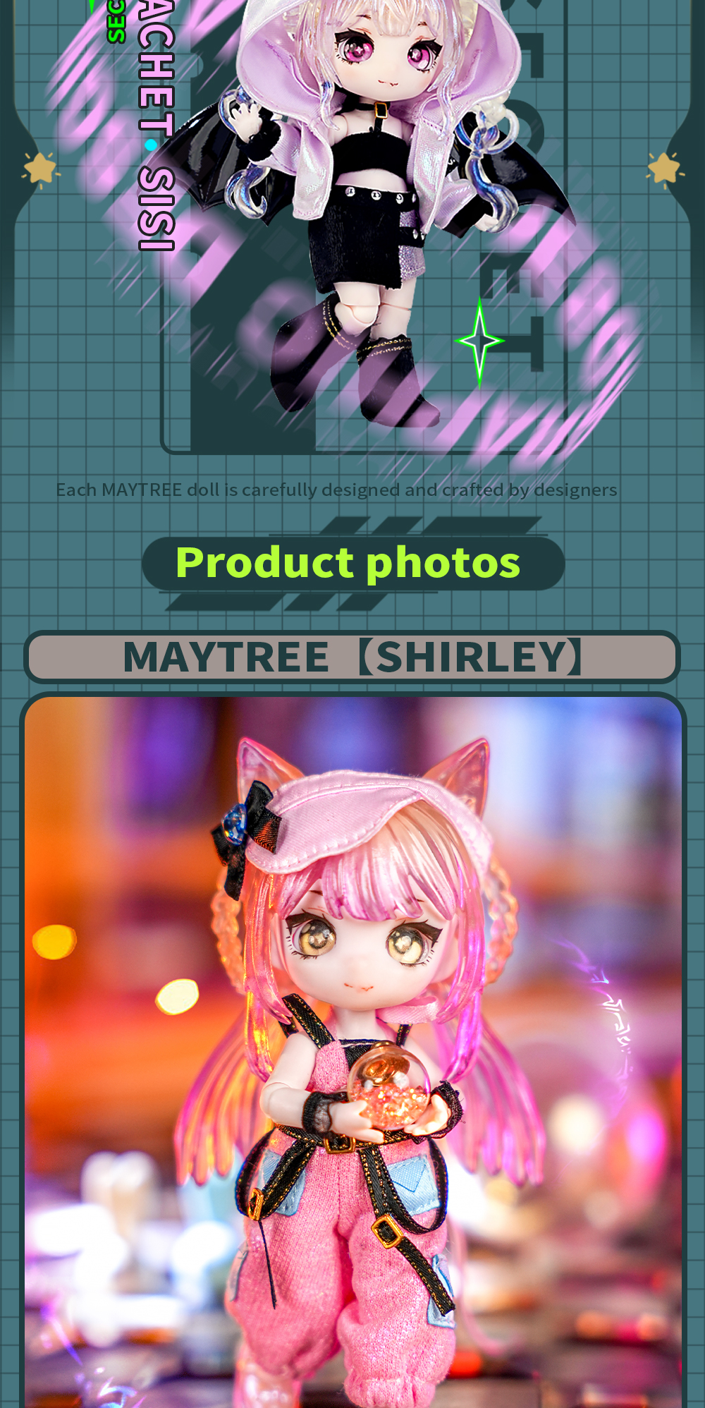 DBS MAYTREE Trendy Play Series ob11 bjd (Open box or blind box ...