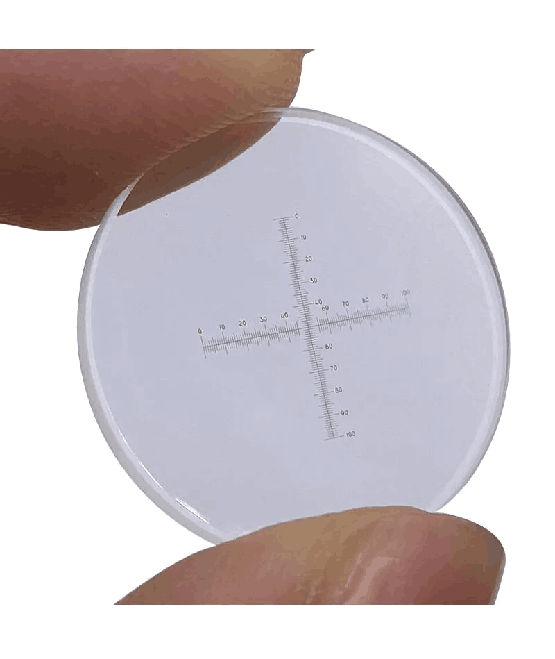 16mm 19mm 20.4mm 24mm Optional Diameter DIV 0.1 mm Eyepiece Micrometer ...