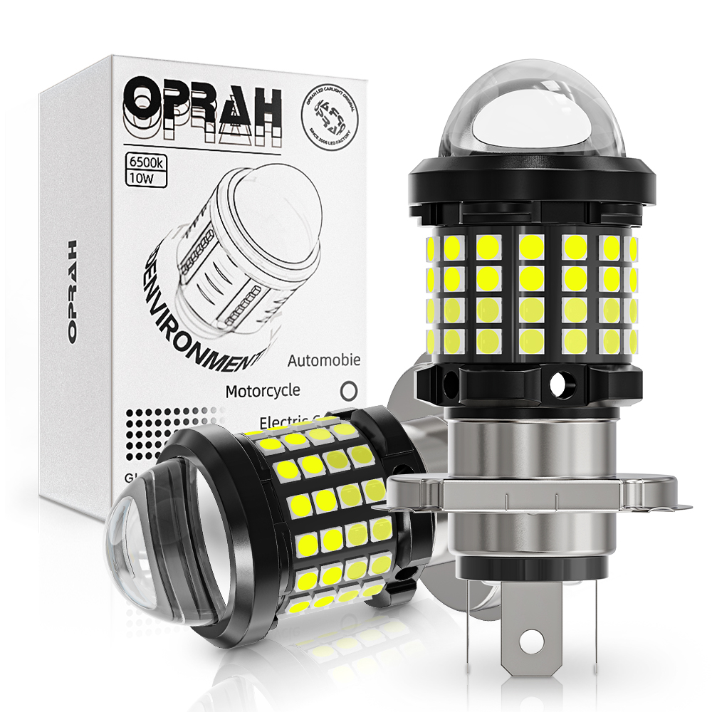 1pc New 10000LM Super Bright LED Motorcycle LED Headlight P15D H4 H6 ...