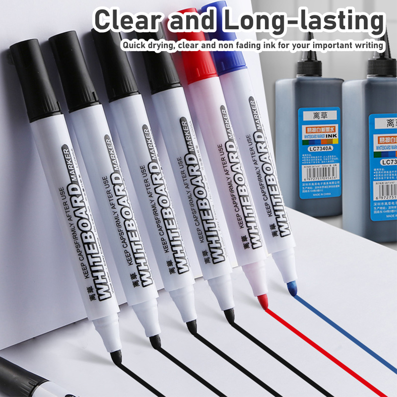 Large Capacity Whiteboard PenEasy Wipe Filling Ink Whiteboard ...