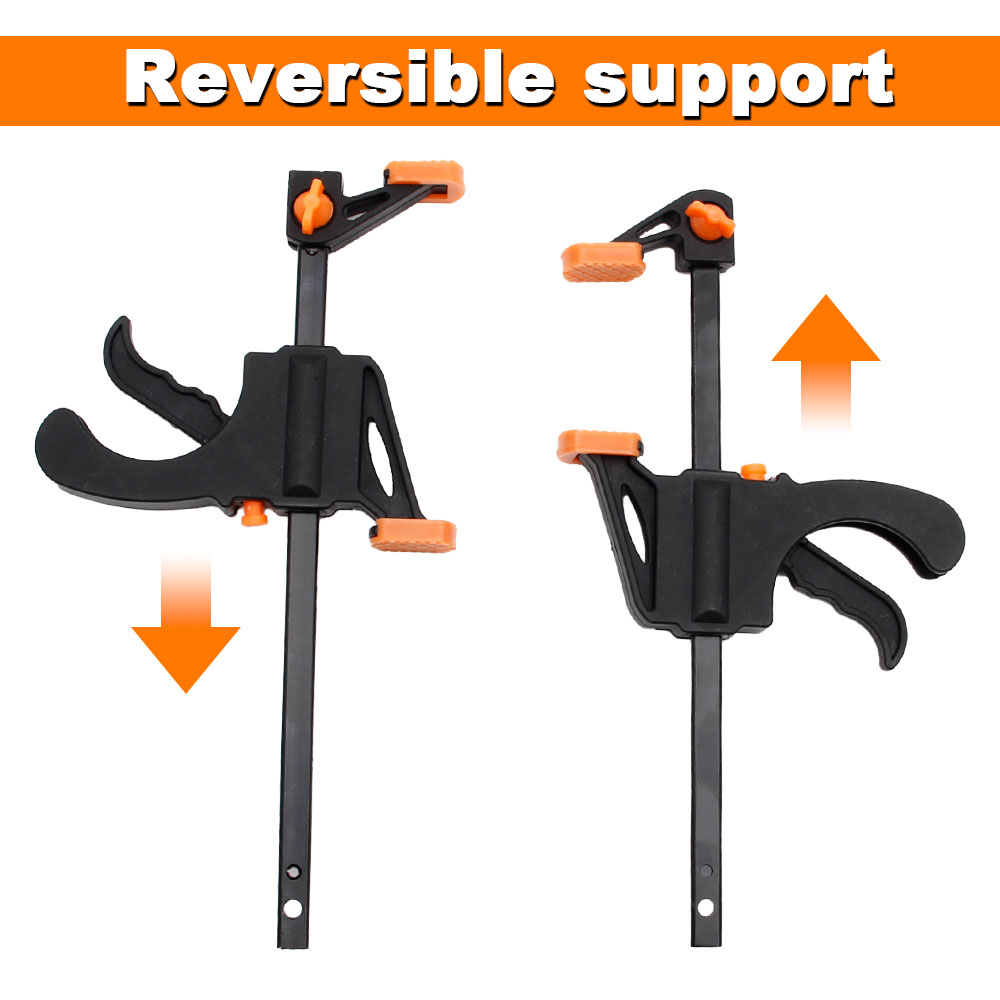 1PC 4 Inch Mini Woodworking Work Bar Set F Clip Nylon Fast Quick ...