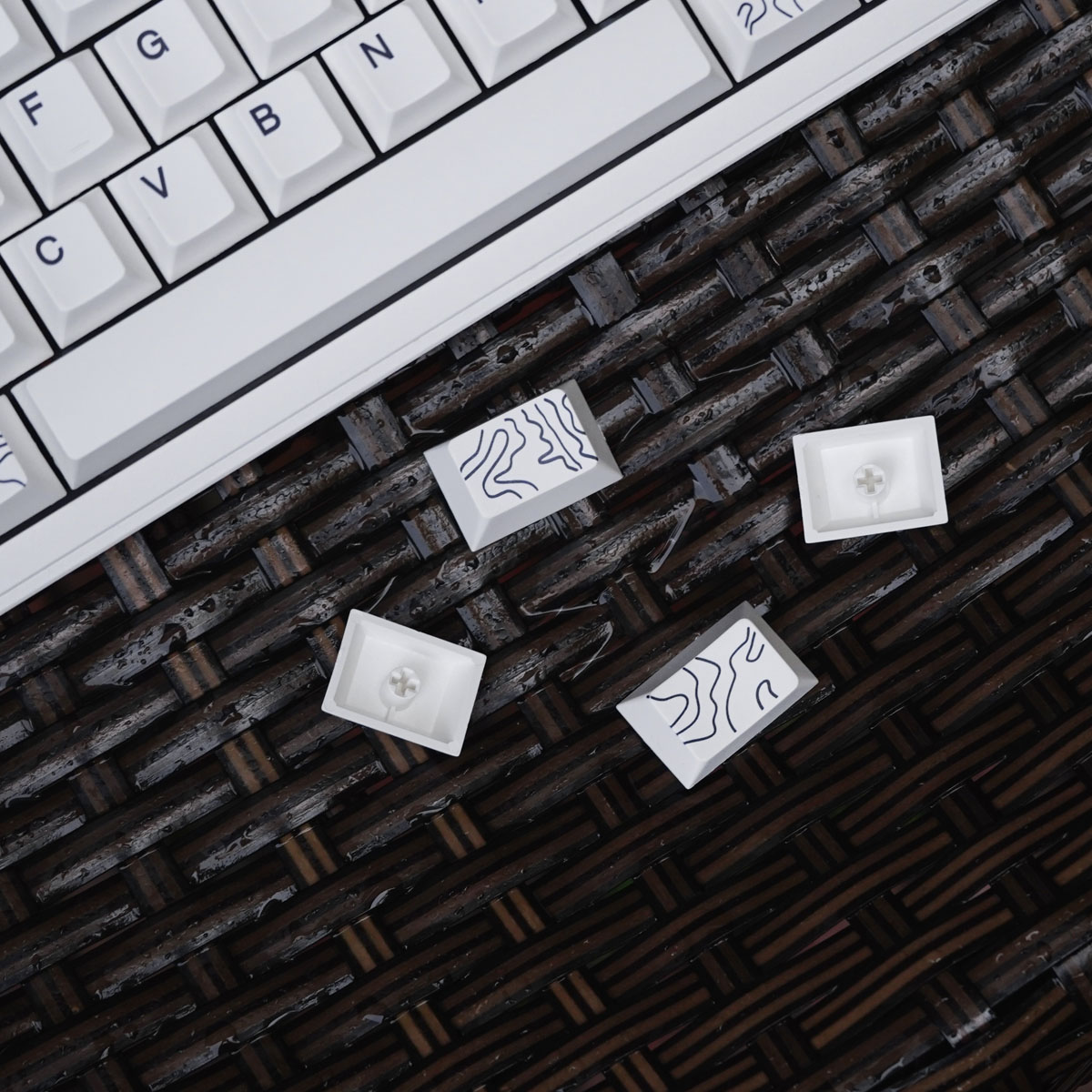 Deskr Canyon Keycaps PBT Dye-sub Cherry Profile Keycap Custom Keycaps ...