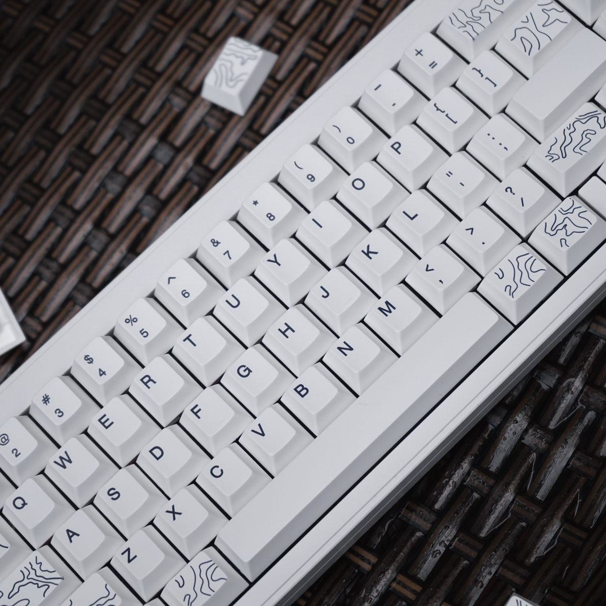 Deskr Canyon Keycaps PBT Dye-sub Cherry Profile Keycap Custom Keycaps ...