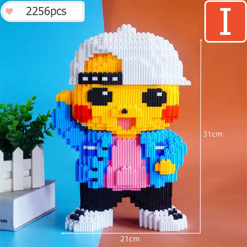 Local Delivery Big Building Blocks Toys for Boys Set Cartoon DIY Car ...