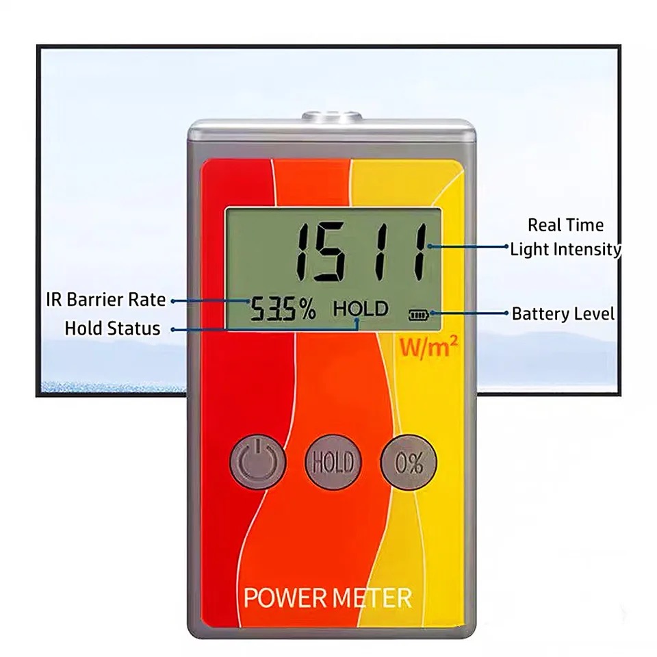 LS122 Similar Infrared Power Meter Glass Window Tint Meter Solar Film ...