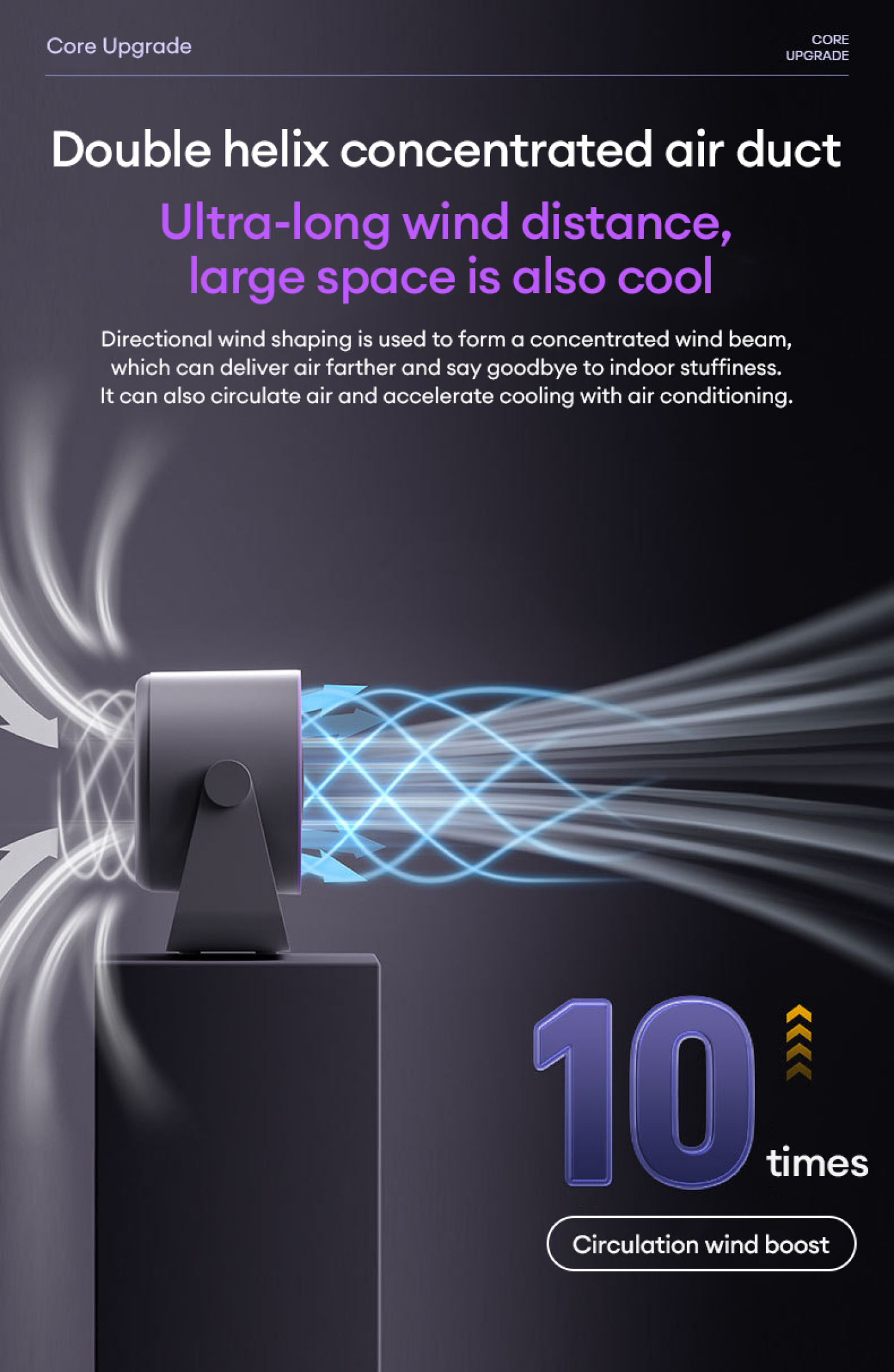 Mini Fan Rechargeable Turbo Fan Portable Desk Electric Fan 100 Gears ...