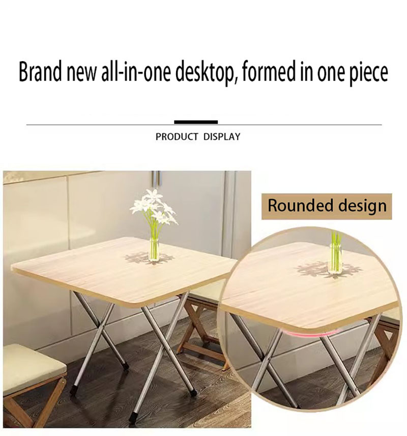 Home folding table, portable dining table, home coffee table, computer ...