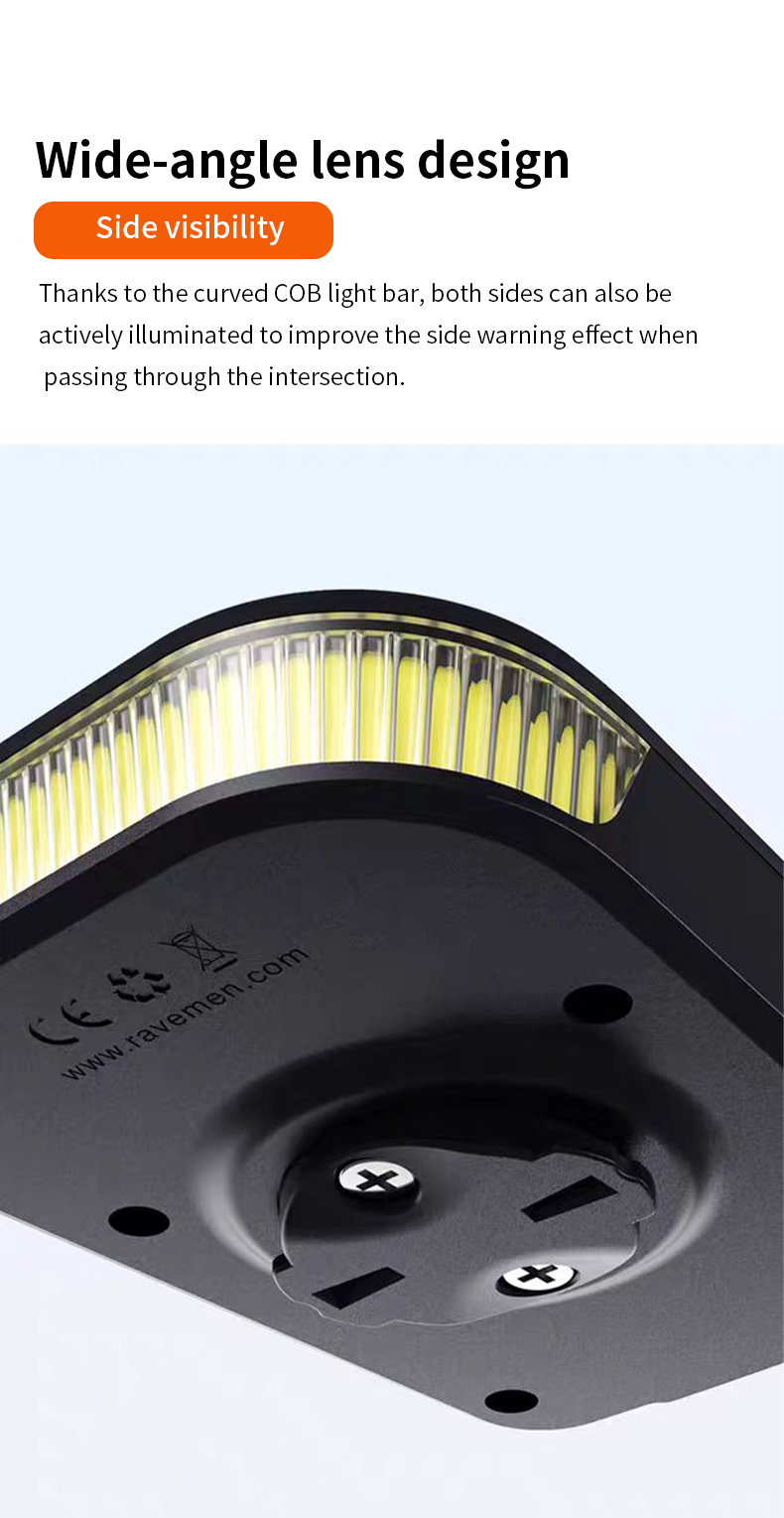 RAVEMEN FR300 Bike Headlight Compatible With Garmin XOSS IGPSPORT Bike ...