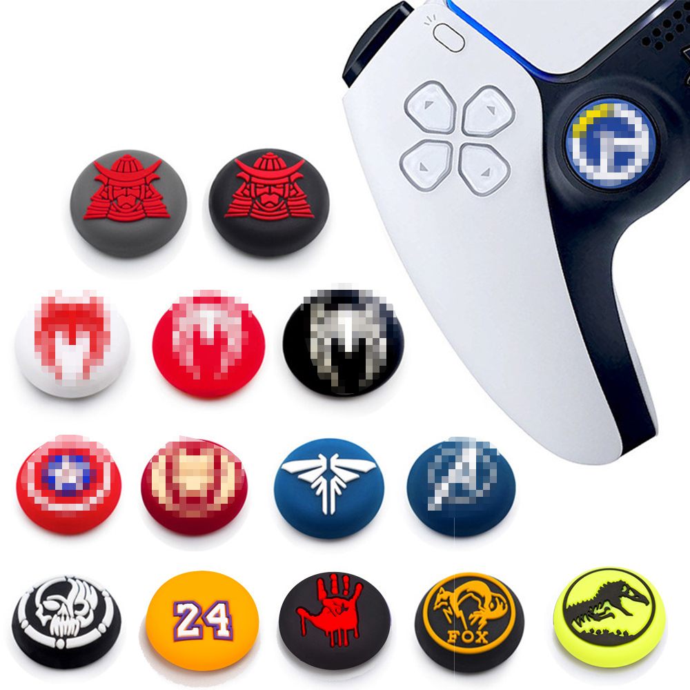 Thumb Stick Grip Caps 2PCS For Sony Playstation5 PS5 PS4 PS3 PS2 XBOX ...