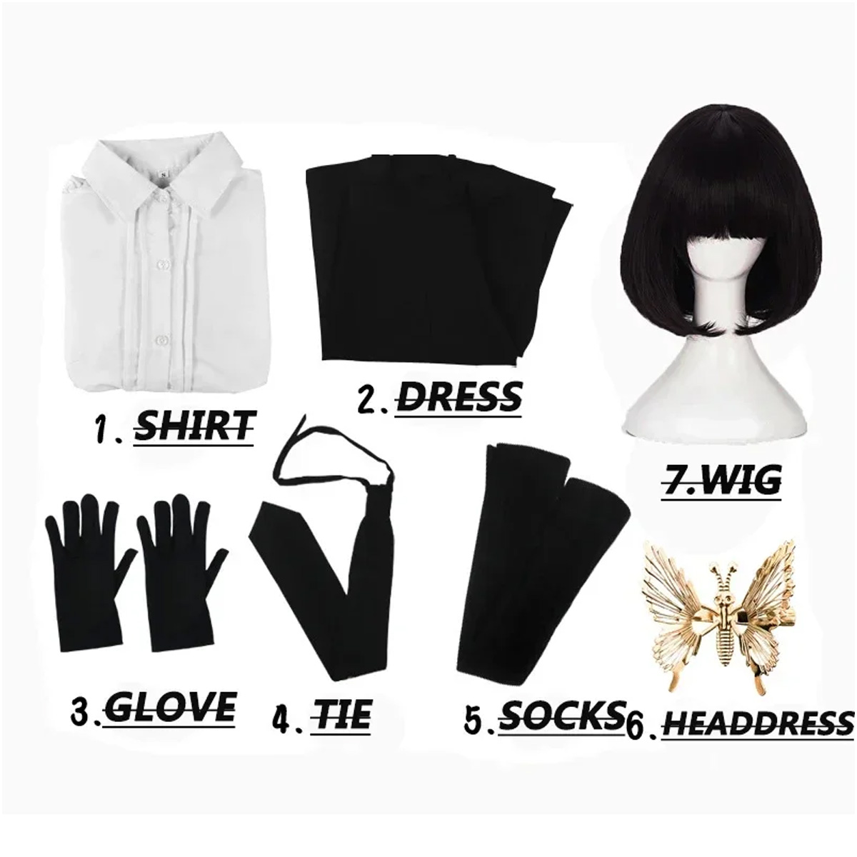 Akiko Yosano Cosplay Bungo Stray Dogs Yosano Akiko Cosplay Costume Wig ...