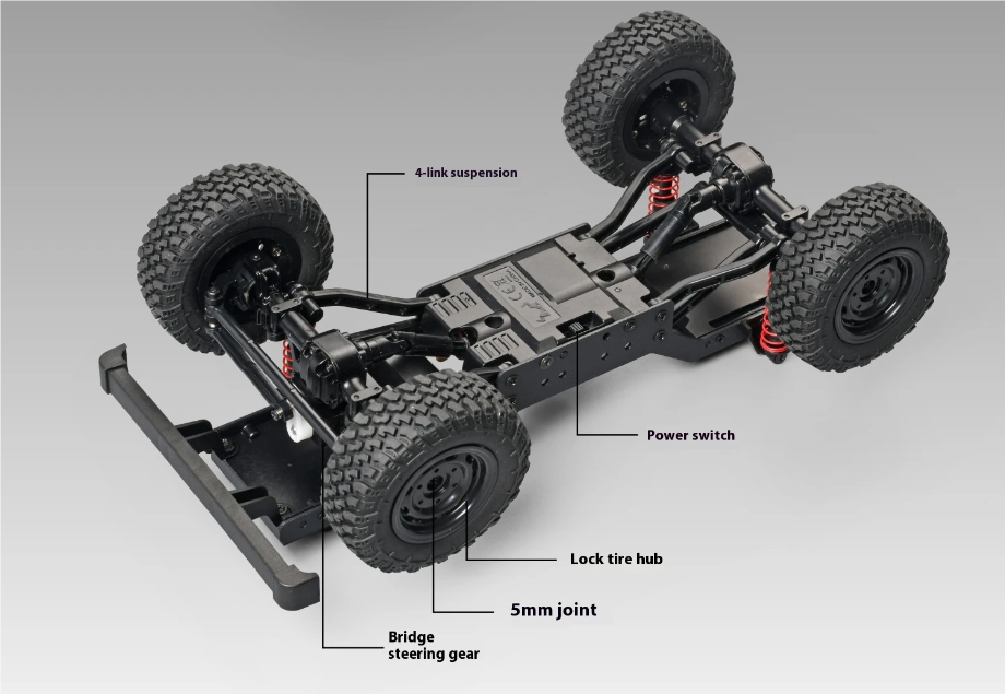 【In Stock】 MN model MN99S MN98 2nd Generation RC Full Proportion 4WD ...