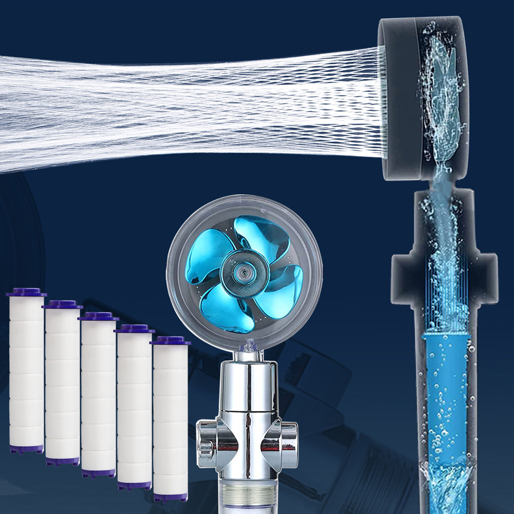 1pc Turbocharged Filter Shower Head, Handheld Shower For Home Bathroom ...