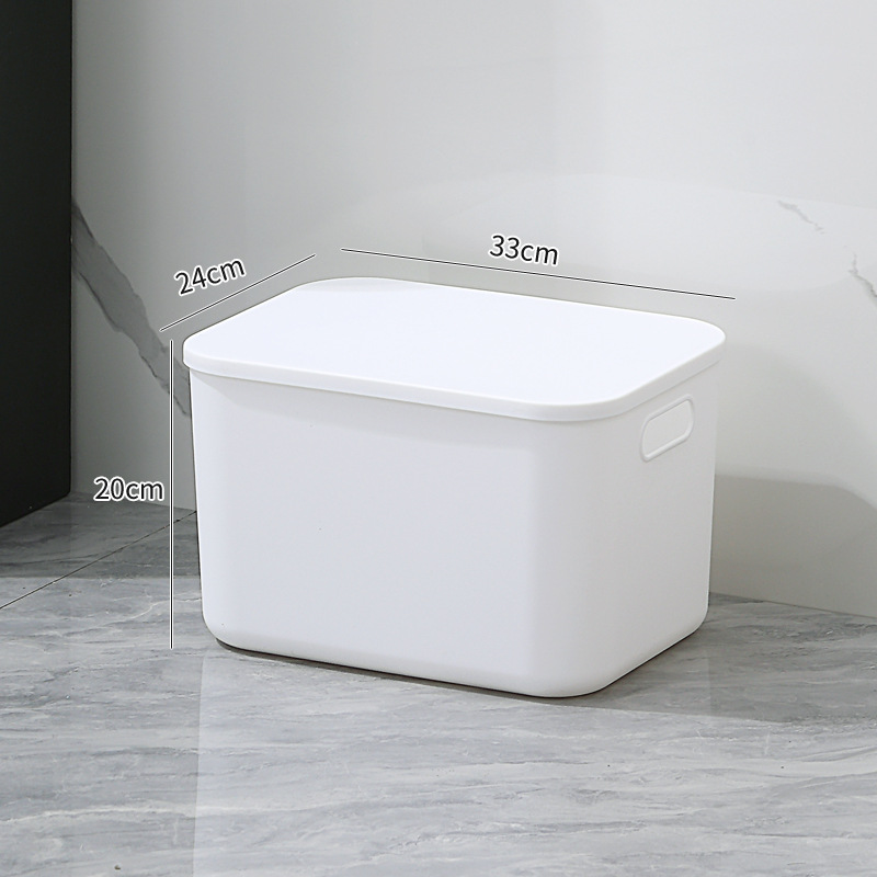 Desktop storage box minimalist storage basket plastic cosmetic home ...