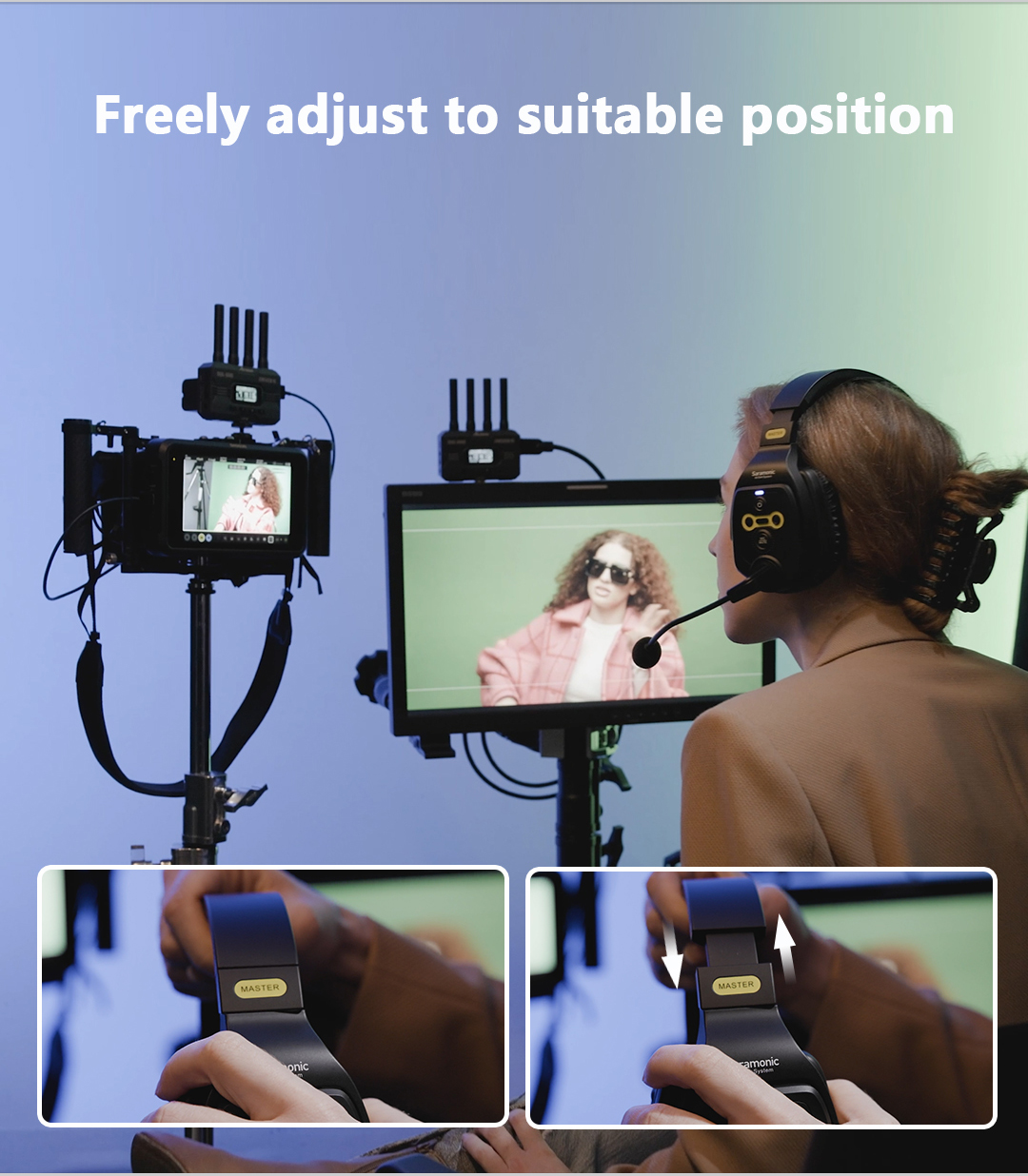 Saramonic Witalk WT9S Full Duplex Wireless Intercom Headset System ...