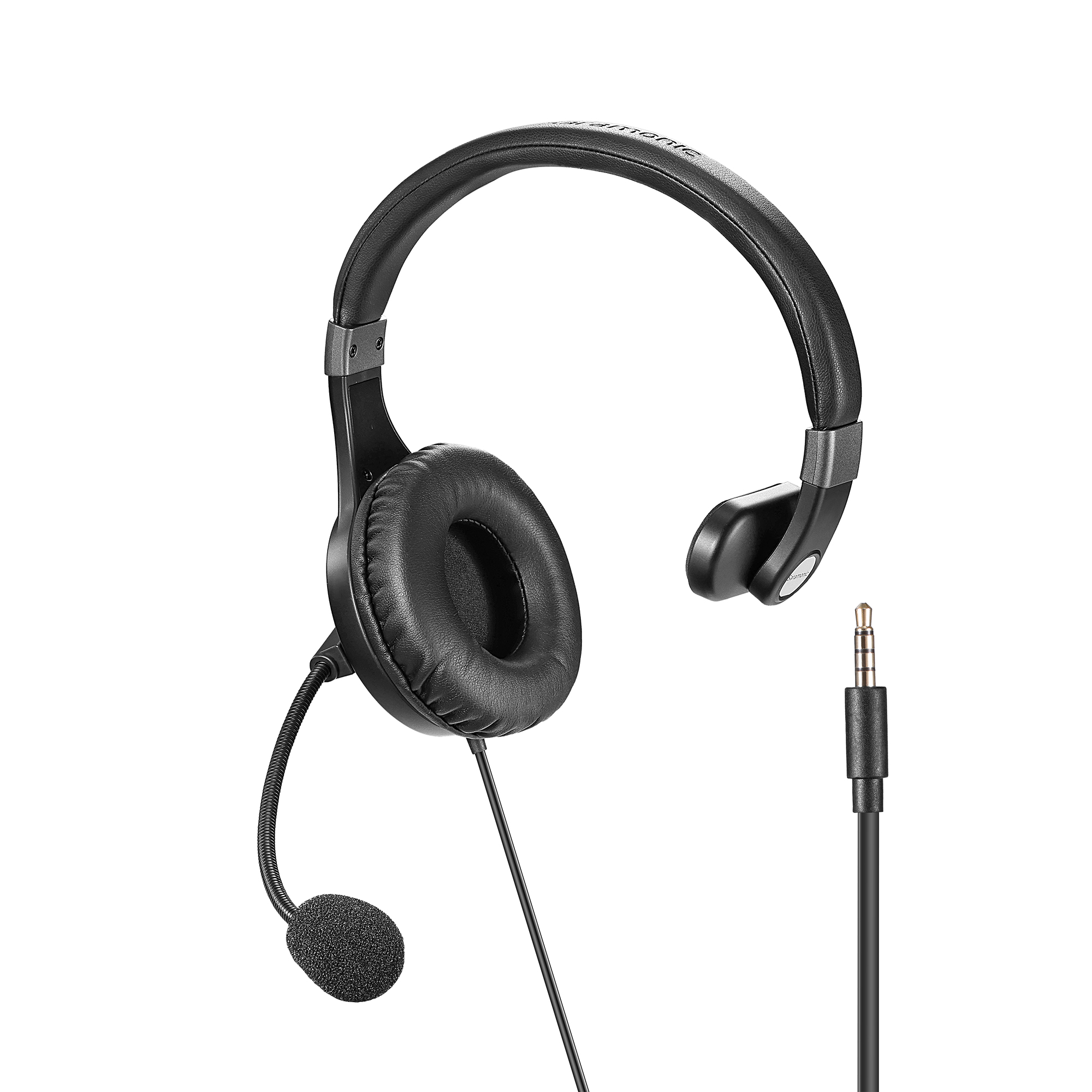 Saramonic Witalk LBH 3.5mm TRRS Single-ear Headset Monaural Intercom ...