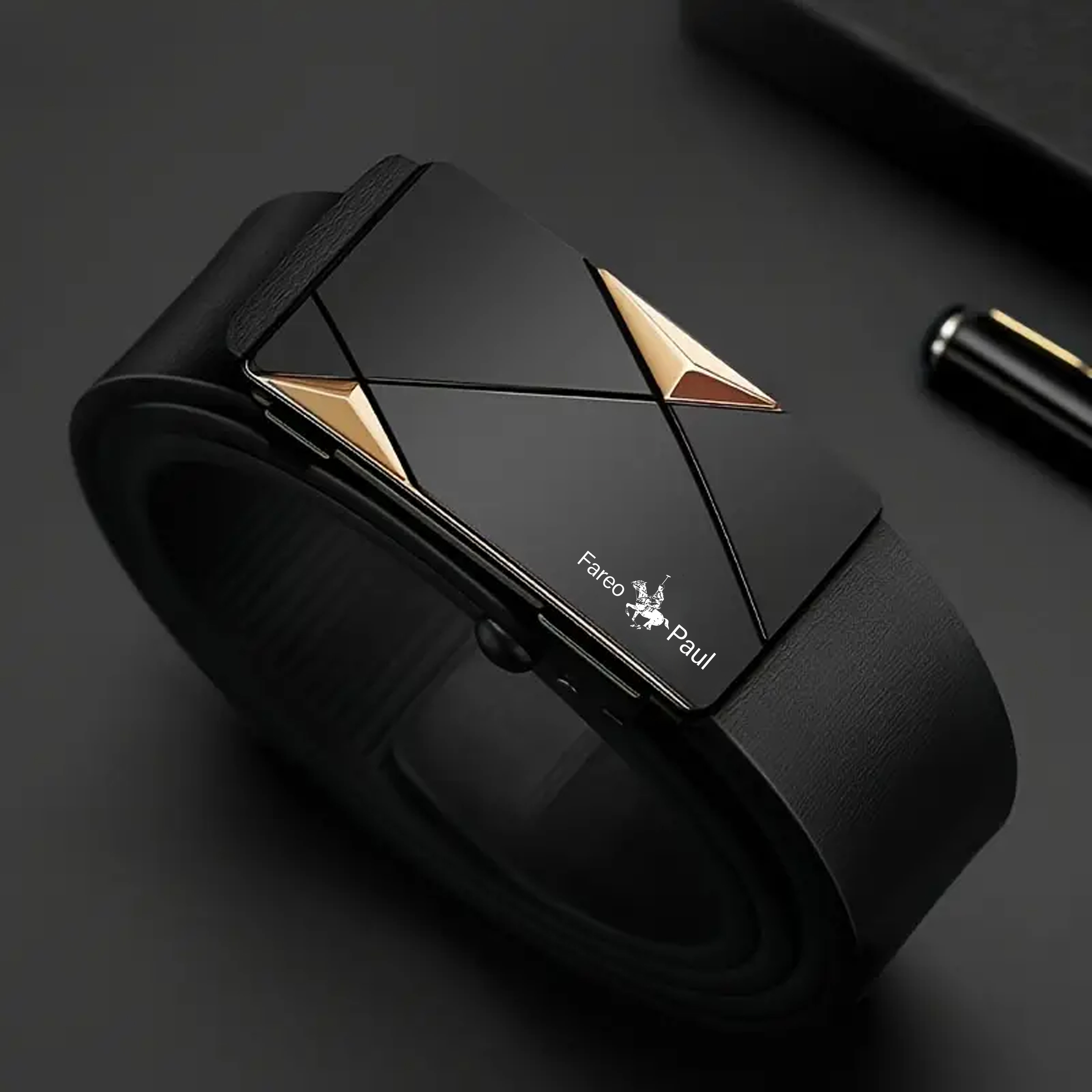 Contemporary Men's Automatic Belt - Seamlessly Blends Business And ...