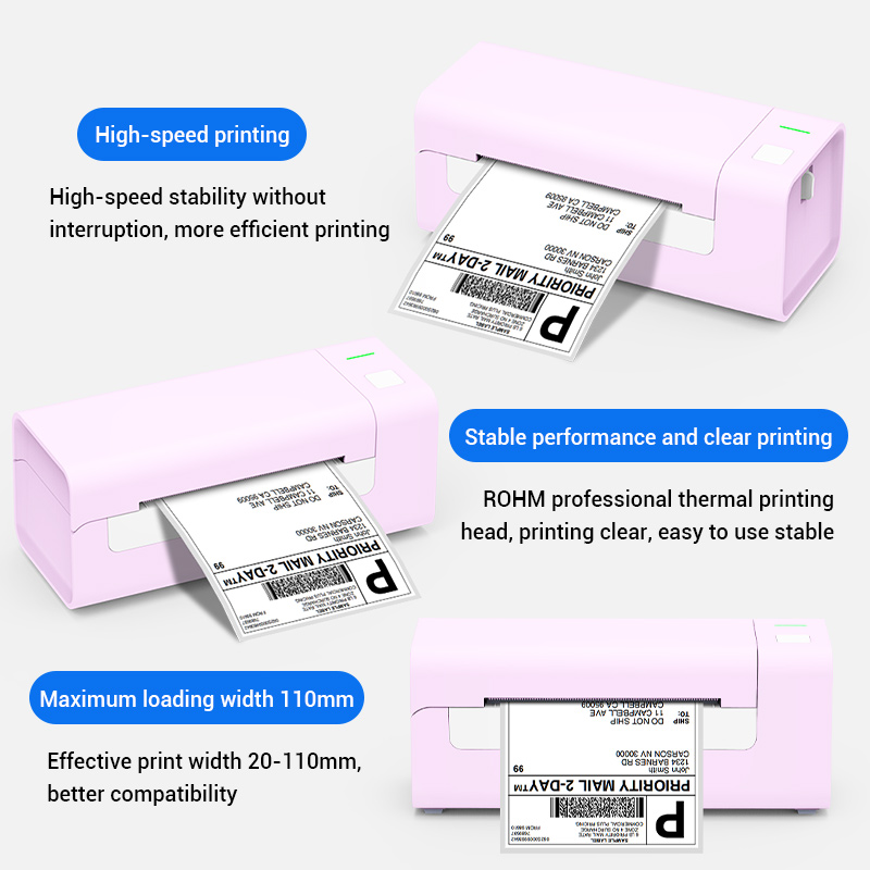Thermal Printer Flashlabel Y486 features USB and Bluetooth connectivity for barcode/shipping ...