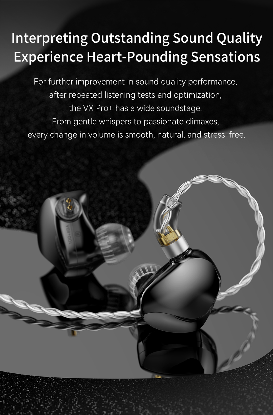 TRN VX PRO+ Earphones Earbuds Earphone Gaming Earphones With Microphone ...