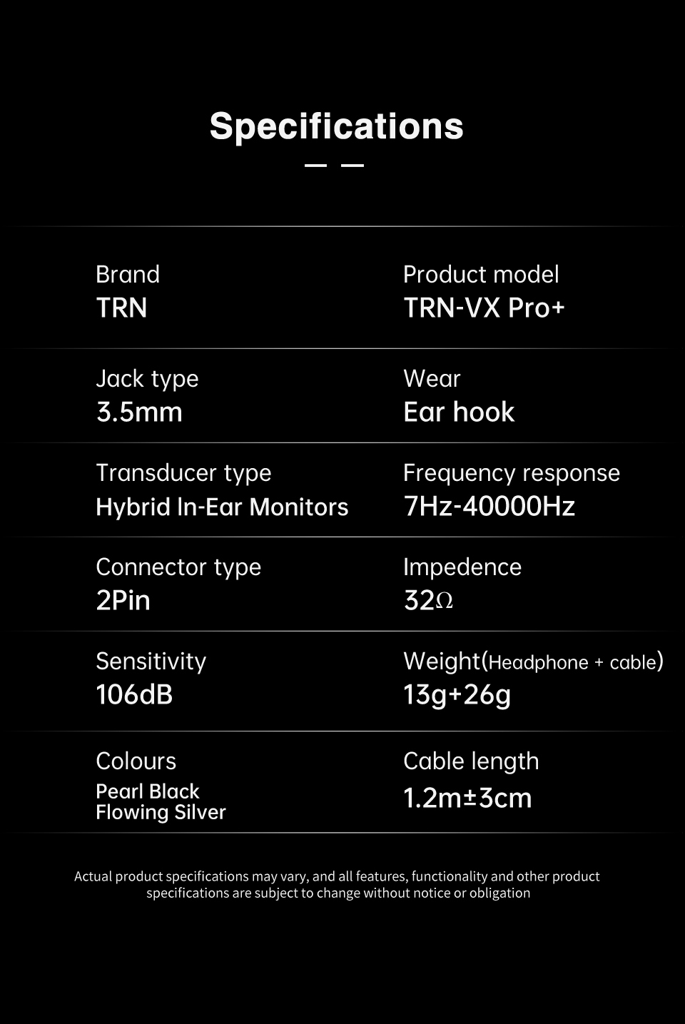 TRN VX PRO+ Earphones Earbuds Earphone Gaming Earphones With Microphone ...