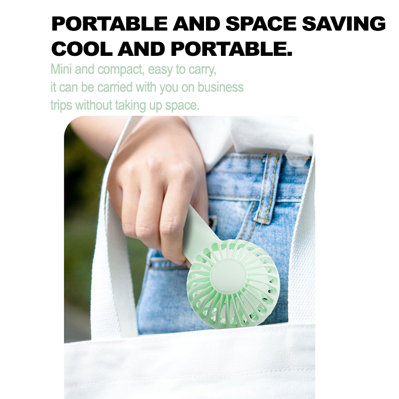 Mini Fan Electric Fan Rechargable Fan Desktop Fans Travel Handheld Fan ...