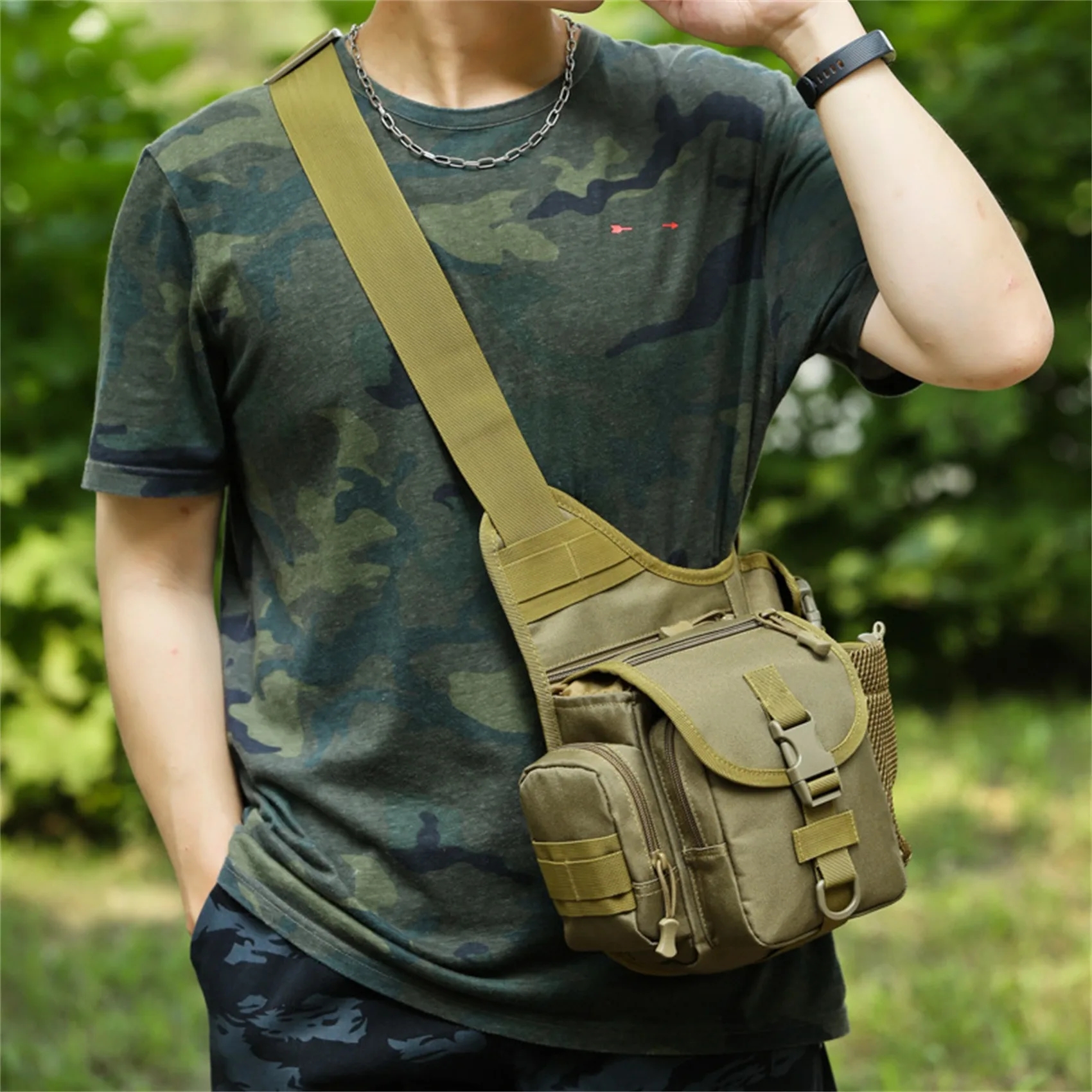 Tactical Messenger Bags Outdoor Sport Army Pack Men Tactical Sling ...