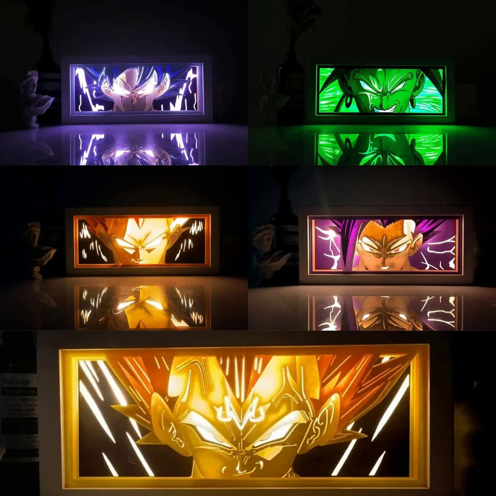GREAT Anime Demon Slayer One Piece Naruto Dragon Ball sanrio LED Light ...