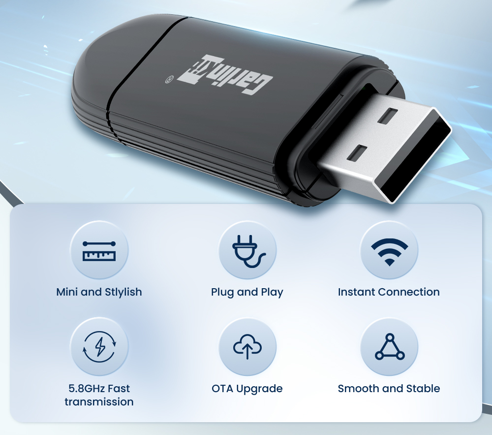 New CarlinKit Mini SE Wireless CarPlay Adapter For Wired CarPlay Cars ...