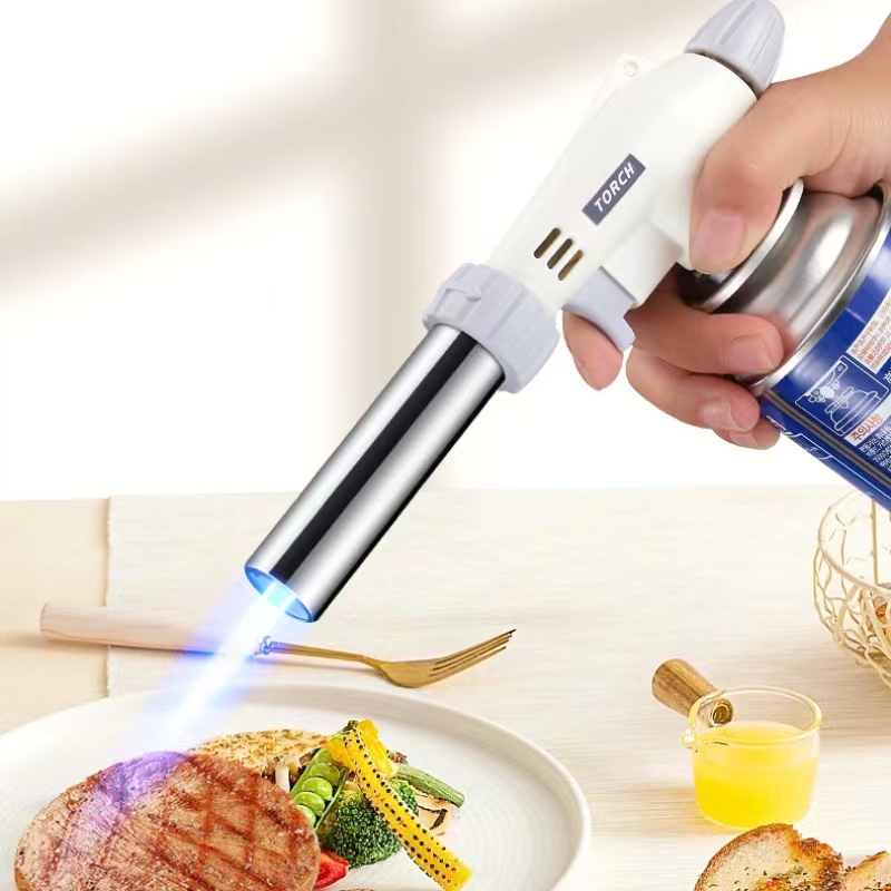 516 Cassette Flamethrower 360 Degree Upside Down Baking Flame Gun ...
