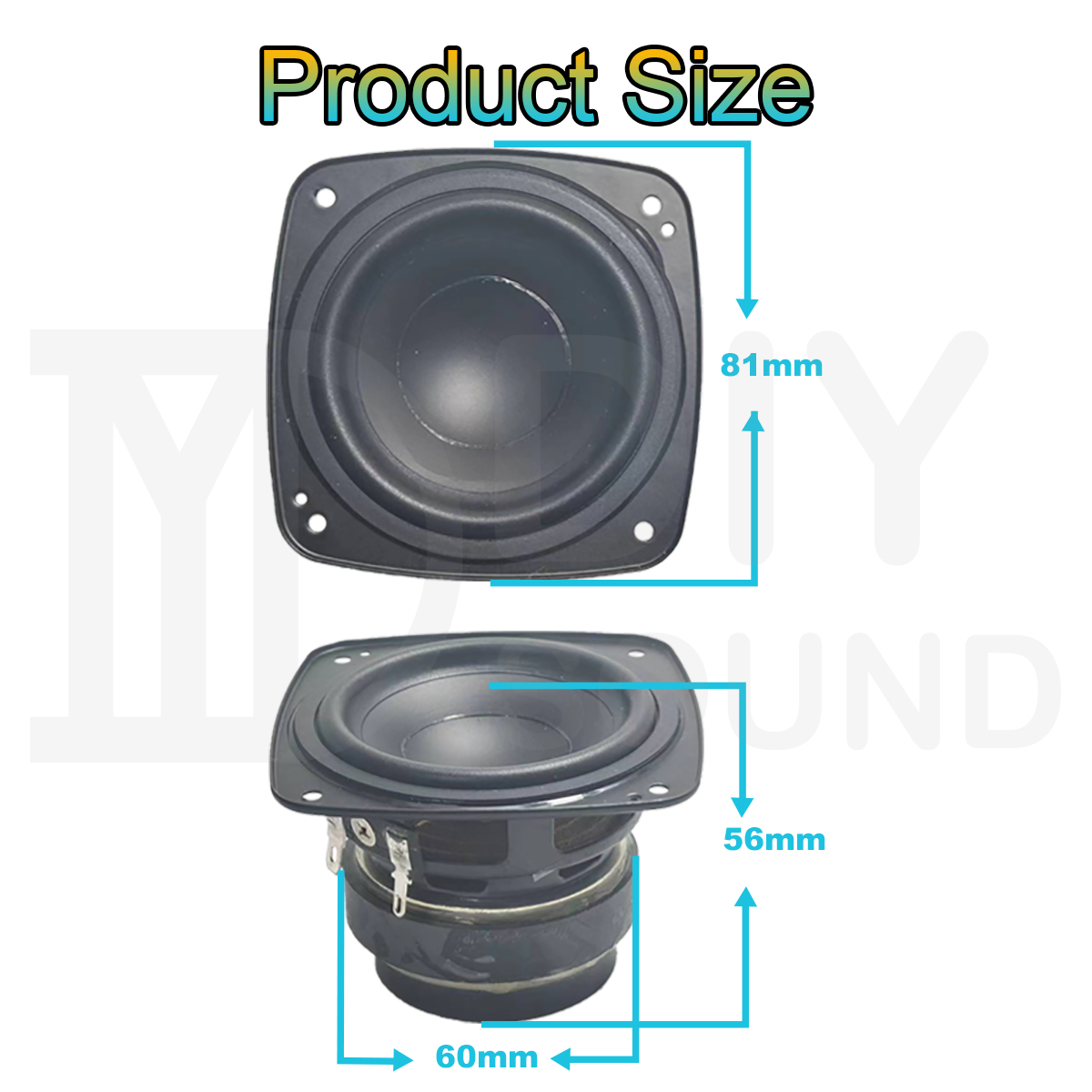 DIYSOUND JBL Midrange 3 inch 4Ω 40W midrange speaker car stereo 3 inch ...