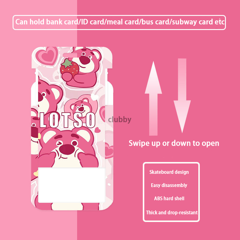Sanrio student card holder with lanyard meal card ID card bus card card ...
