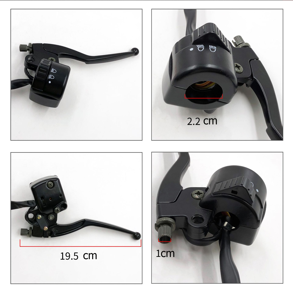 Bajaj CT100 Brake Lever With Handle Switch (1set) Left/Right Handle ...