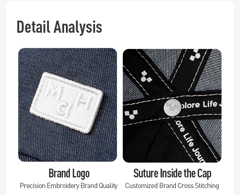 Cap | MAH 2987 Denim Eco-friendly Series Baseball Cap Waterproof Sun ...