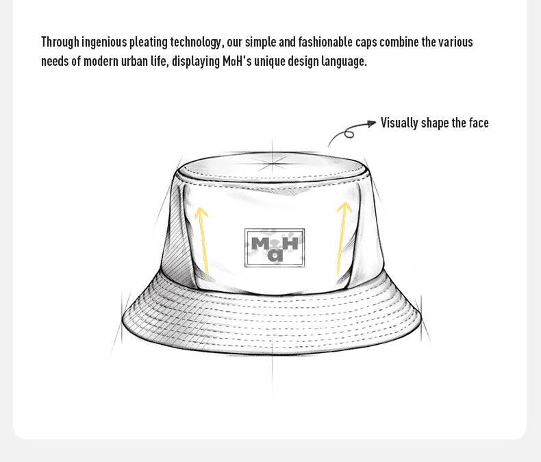 Hat | MAH 3028 Dragon Series Double-sided Hat Sport Bucket Hat ...