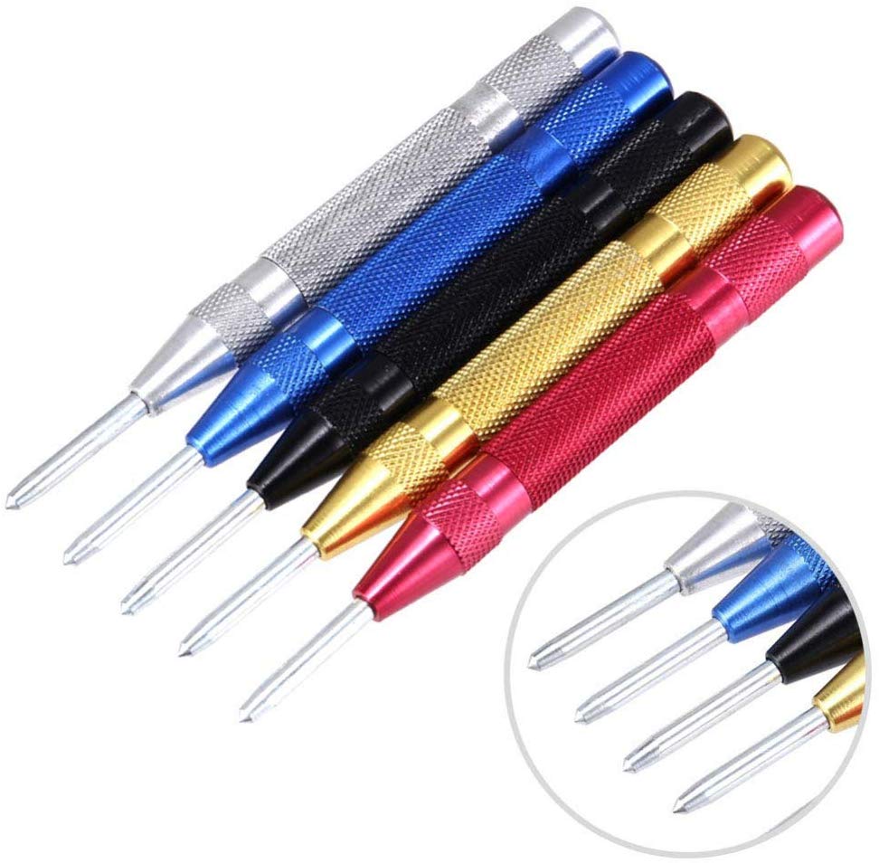 1pc Automatic Center Punch For Metal, Strong Spring Loaded Center Punch ...