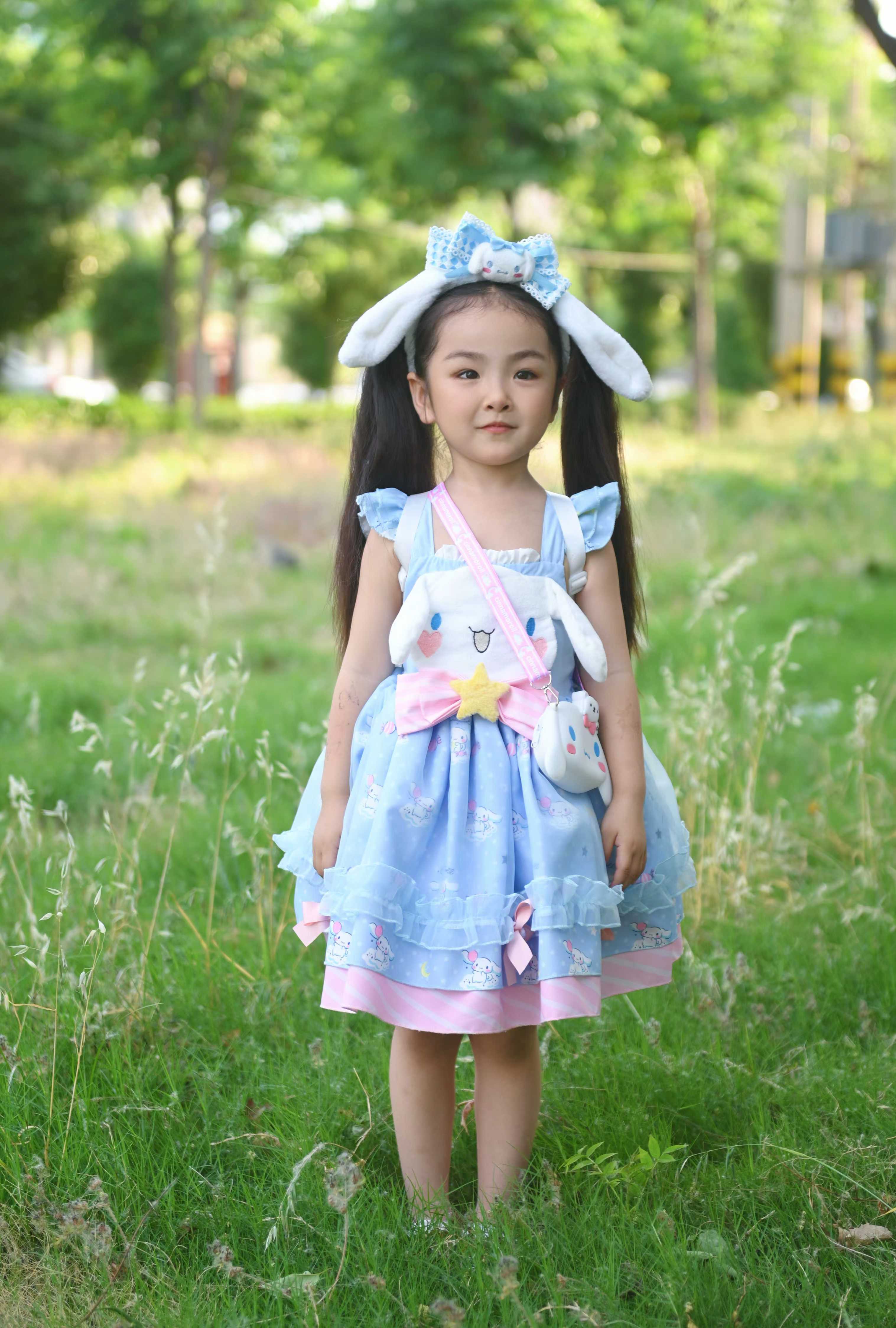My Melody Cinnamoroll Kawaii Princess Dress For Kids Girl Children's ...