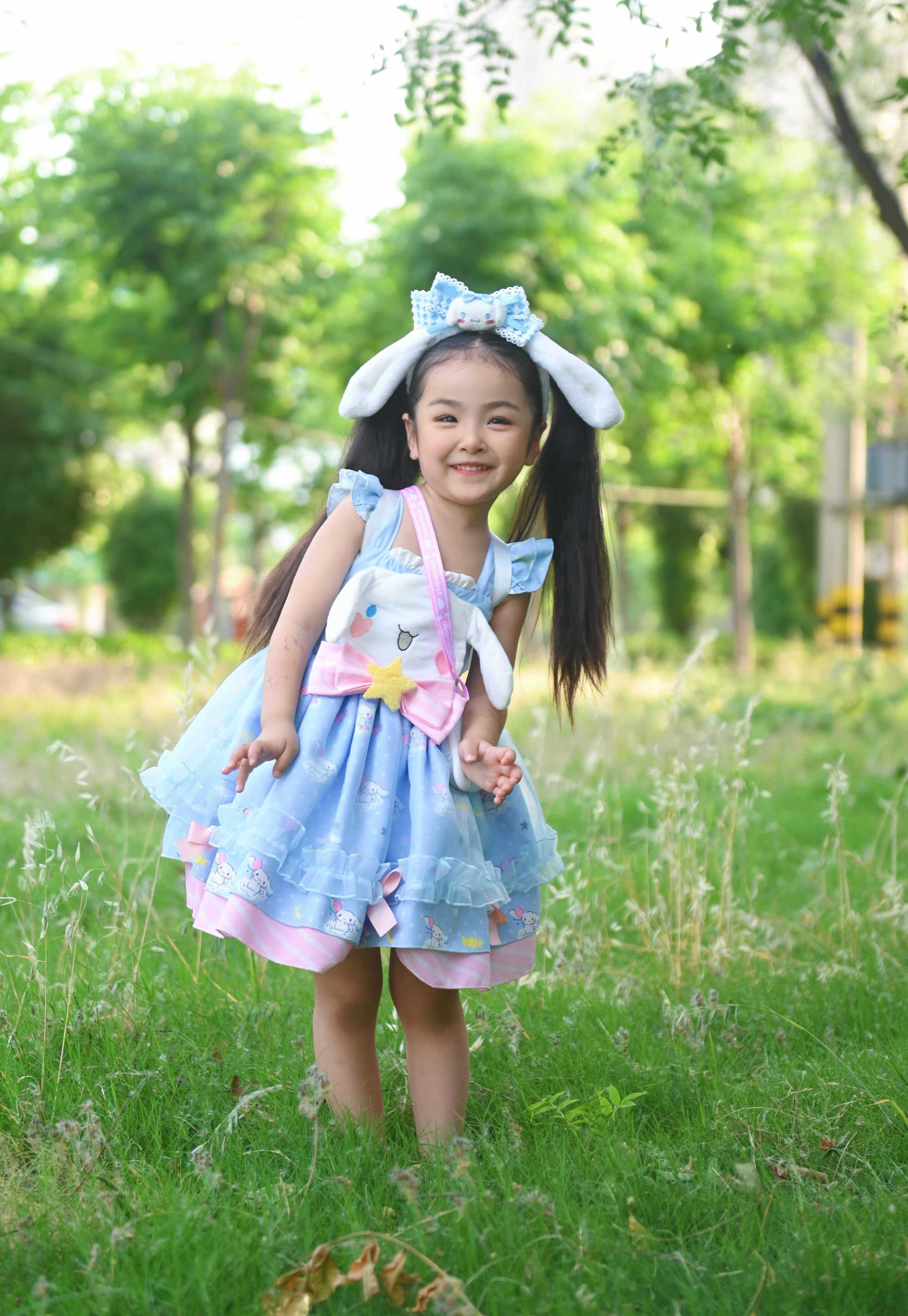 My Melody Cinnamoroll Kawaii Princess Dress For Kids Girl Children's ...