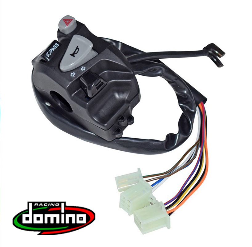 Domino Handle Switch For NMAX V1 with Pssing Light Hazard Light PLug ...