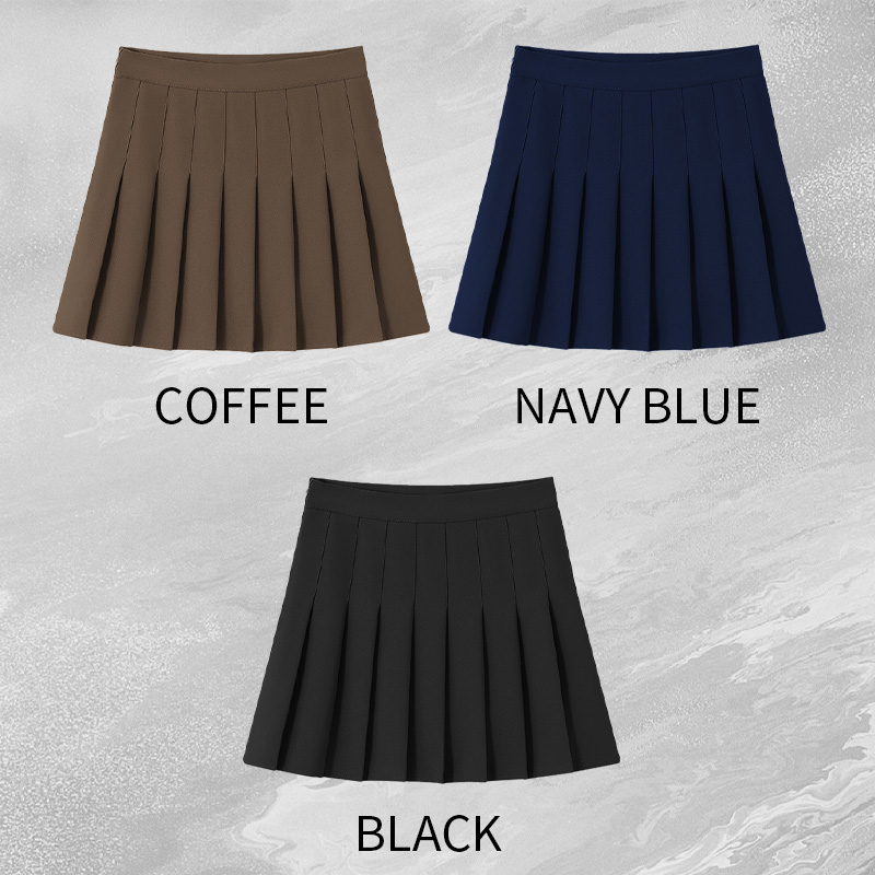 Plaid Skirt Pleated Skirt Korean Skirt For Women Pleated Skirt Student ...