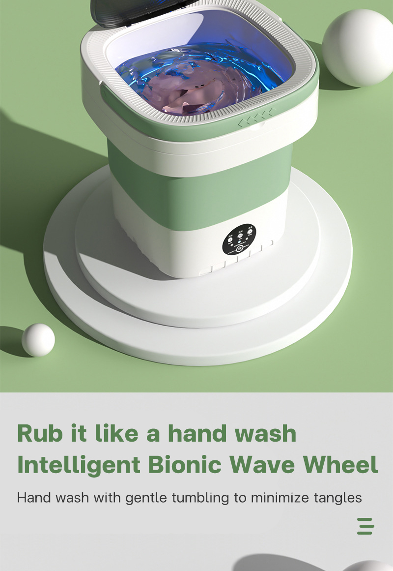 mini washing machine 6L 10L 12L portable washing machine folding small ...