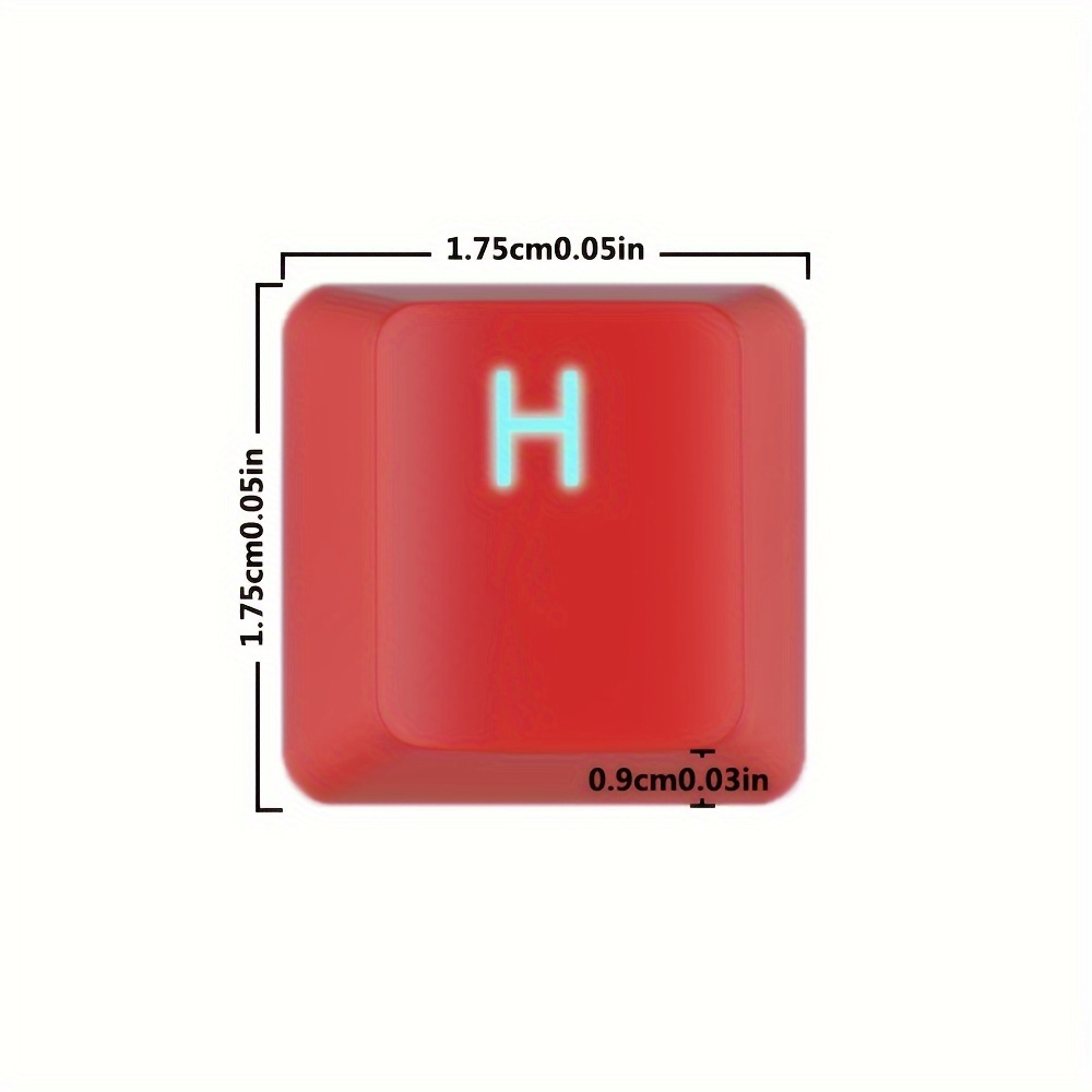 Color keycaps, ABS keycap 104 key set custom keycap set, minimalist ...